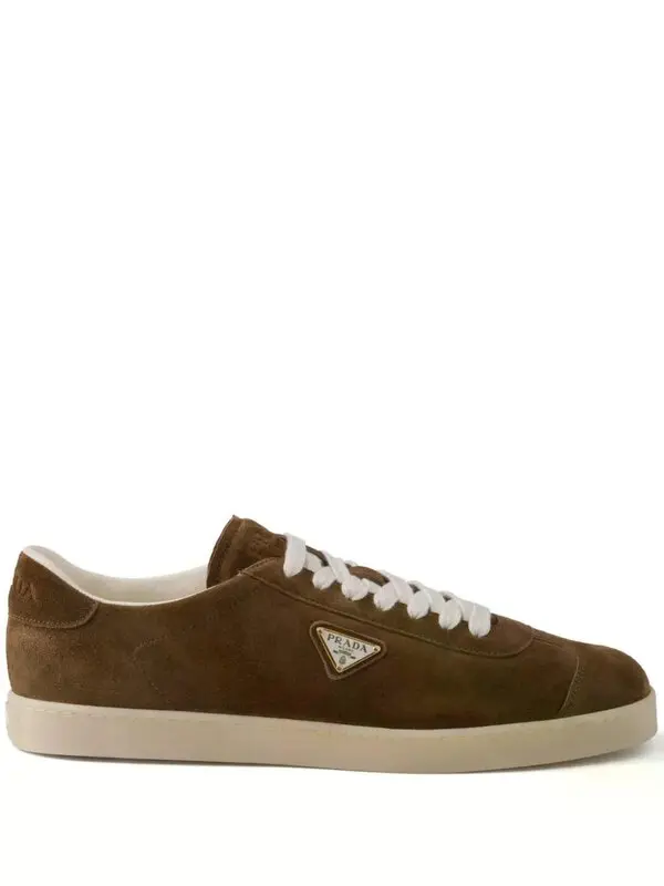 Prada Lane Sneakers - Brown