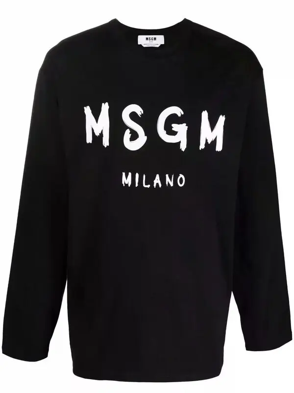 MSGM Long-sleeve Logo Sweatshirt