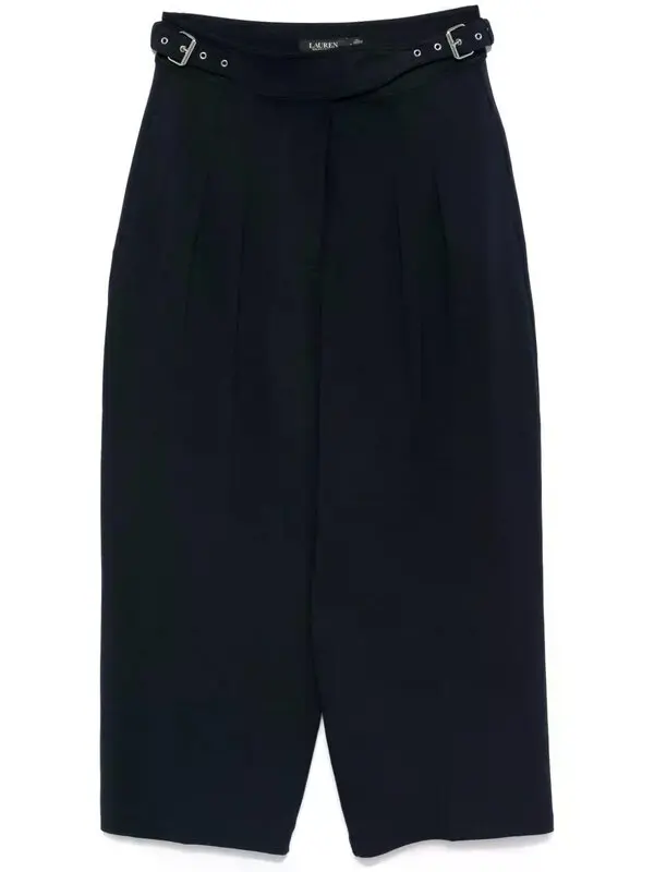Ralph Lauren Pleated Wide Leg Trousers