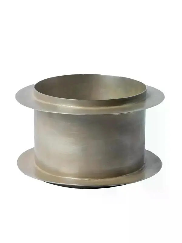 PARTS OF FOUR 55mm Portal Acid-finish Bangle - Silver