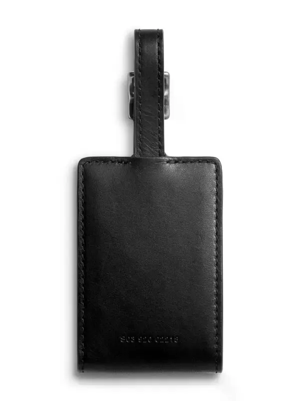 Shinola Leather Luggage Id Tag