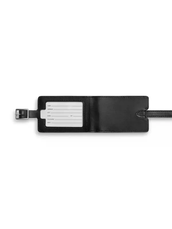 Shinola Leather Luggage Id Tag