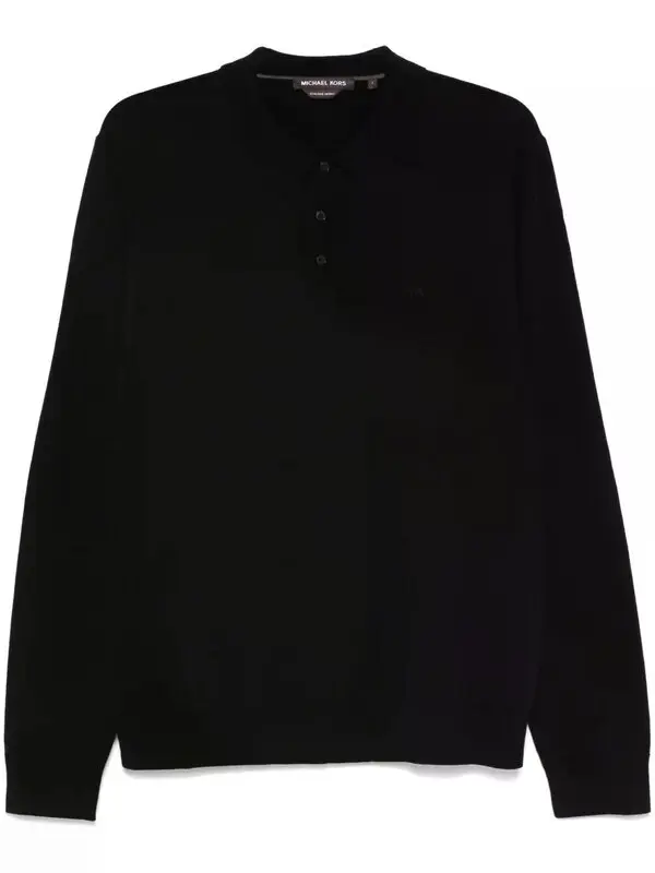 Michael Kors Merino-wool Polo Shirt