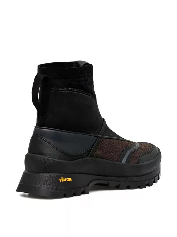 Andersson Bell Mattio Zip-up Trainers - Black