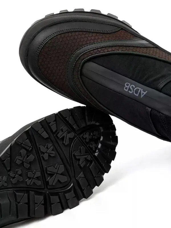 Andersson Bell Mattio Zip-up Trainers - Black