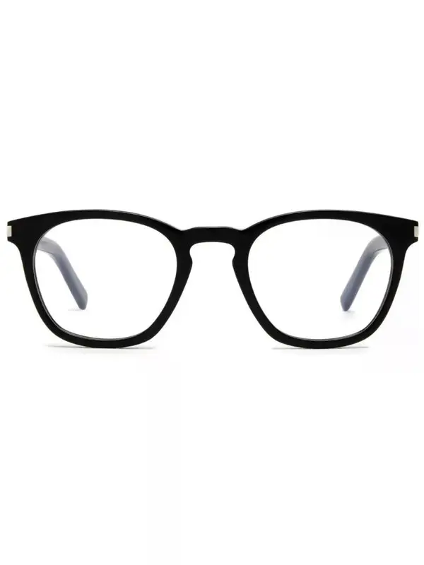 Saint Laurent Square Frame Glasses - Black