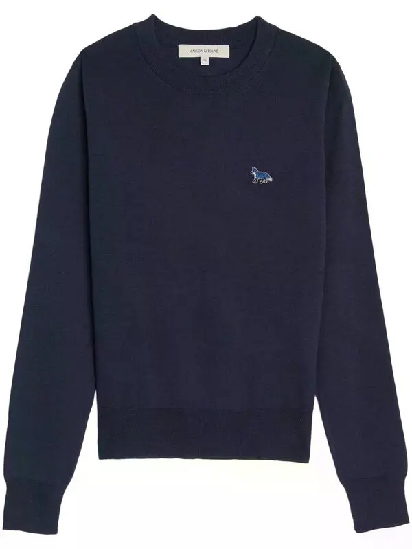 Maison Kitsuné Baby Fox Patch Regular Jumper