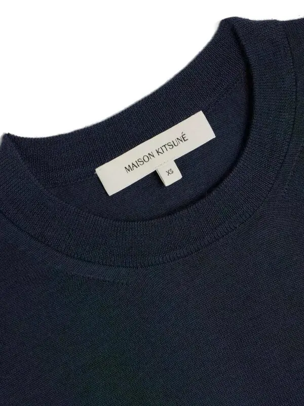 Maison Kitsuné Baby Fox Patch Regular Jumper