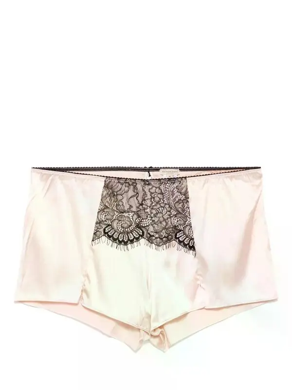 Burberry Lace Detail Pyjama Bottoms - Pink