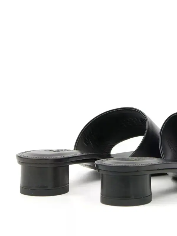 MAISON MARGIELA Nappa Leather Sandals - Black
