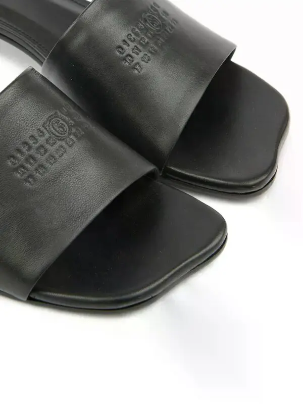 MAISON MARGIELA Nappa Leather Sandals - Black