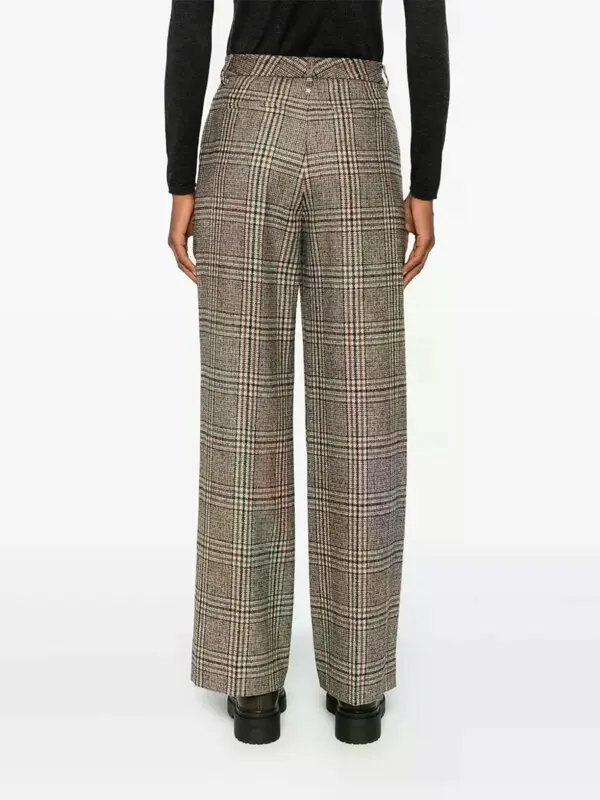 Lorena Antoniazzi Checked Trousers