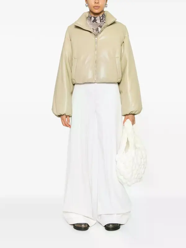 Nanushka Lilima Puffer Jacket - Neutrals