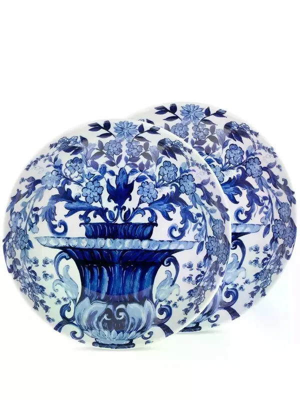Dolce & Gabbana Set-of-two Soup Bowls - Blue