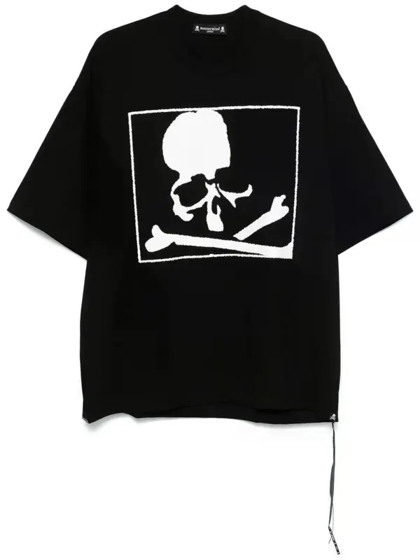 MASTERMIND WORLD Blurred Skull T-shirt - Black
