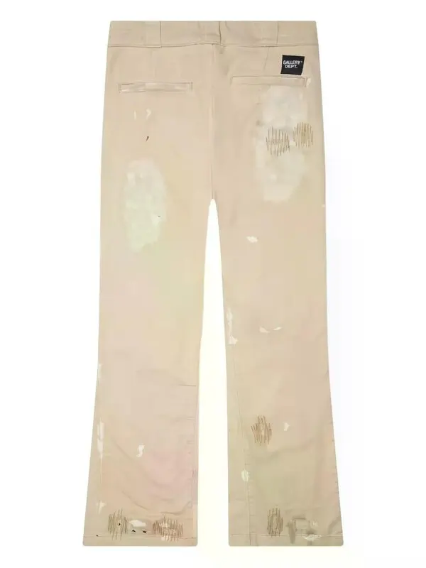 GALLERY DEPT. Distressed Flared Trousers