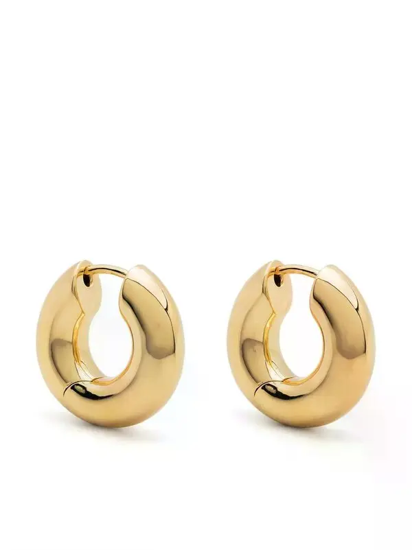 Tom Wood Small Chunky Hoop Earrings
