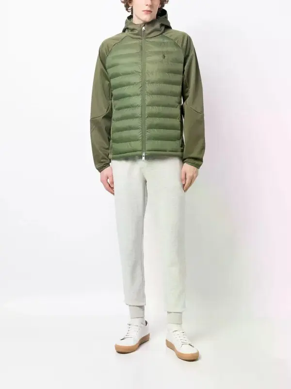 Polo Ralph Lauren Hooded Quilted Panel Jacket