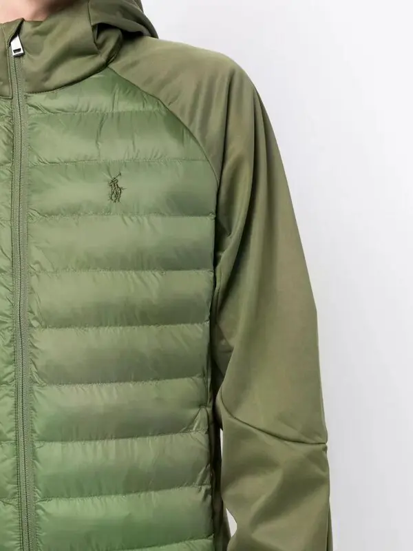 Polo Ralph Lauren Hooded Quilted Panel Jacket