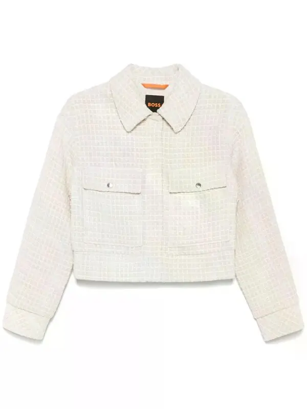 BOSS Interwoven-design Jacket