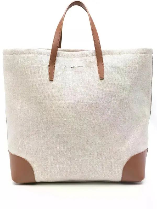 Kiton Logo-lettering Tote Bag