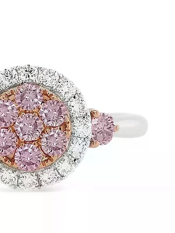 HYT JEWELRY 18kt White Gold Diamond Ring