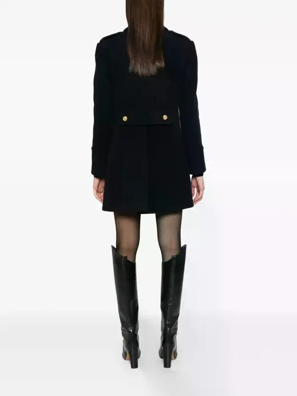 TOM FORD Single-breasted Virgin Wool-cashmere Coat