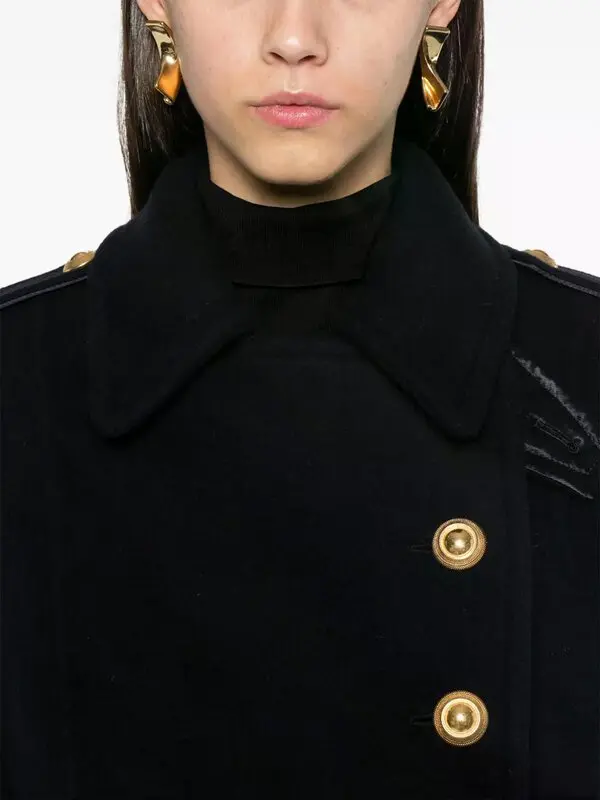 TOM FORD Single-breasted Virgin Wool-cashmere Coat
