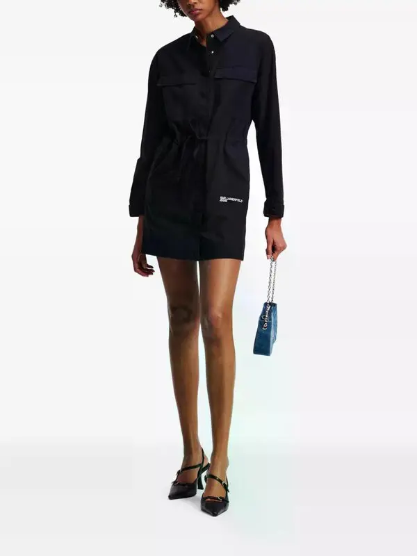 Karl Lagerfeld Utility Shirt Dress