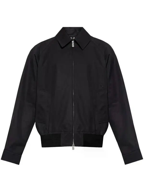 Burberry Harrington Gabardine Jacket - Black