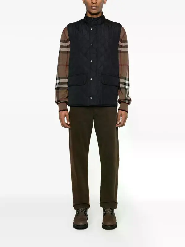 Barbour Quilted Gilet - Blue