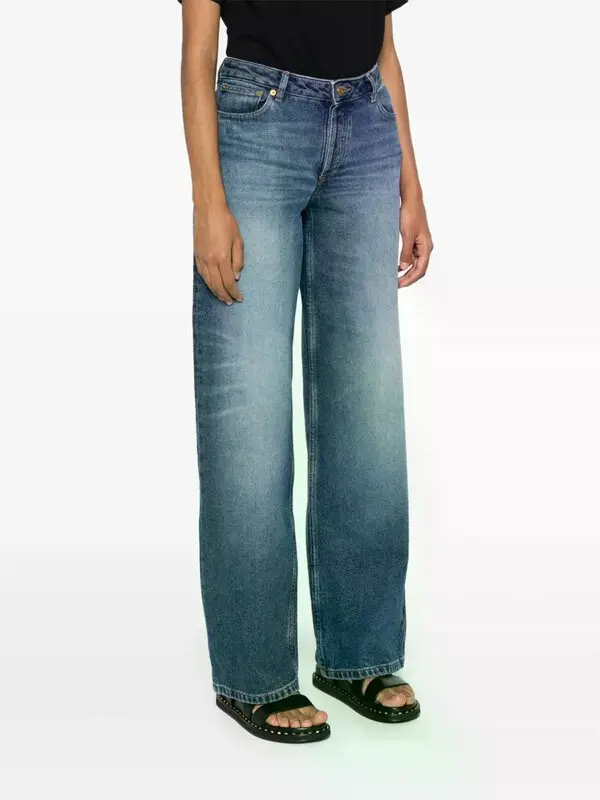 A.p.c. Elizabeth Mid-rise Straight-leg Jeans