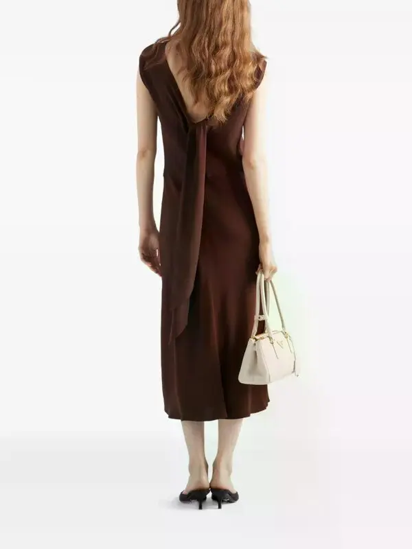 Prada Crêpe Midi Dress