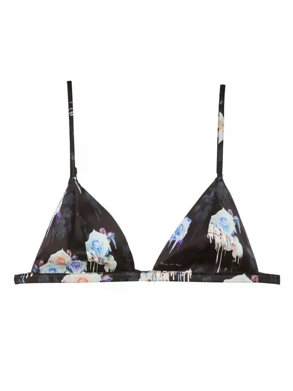 FLEUR DU MAL Luxe Triangle Bra
