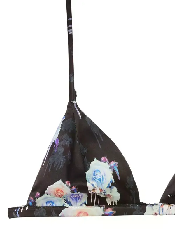 FLEUR DU MAL Luxe Triangle Bra