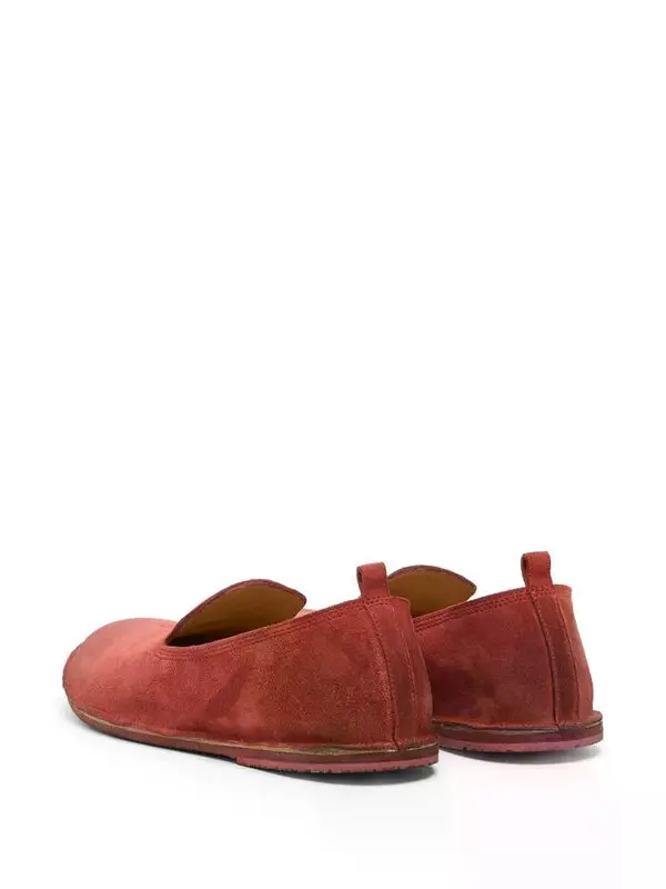 Marsèll Strasacco Suede Loafers - Red