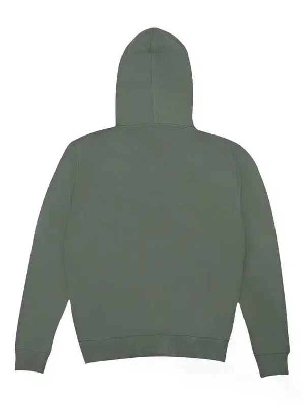 Balmain Printed Hoodie - Green