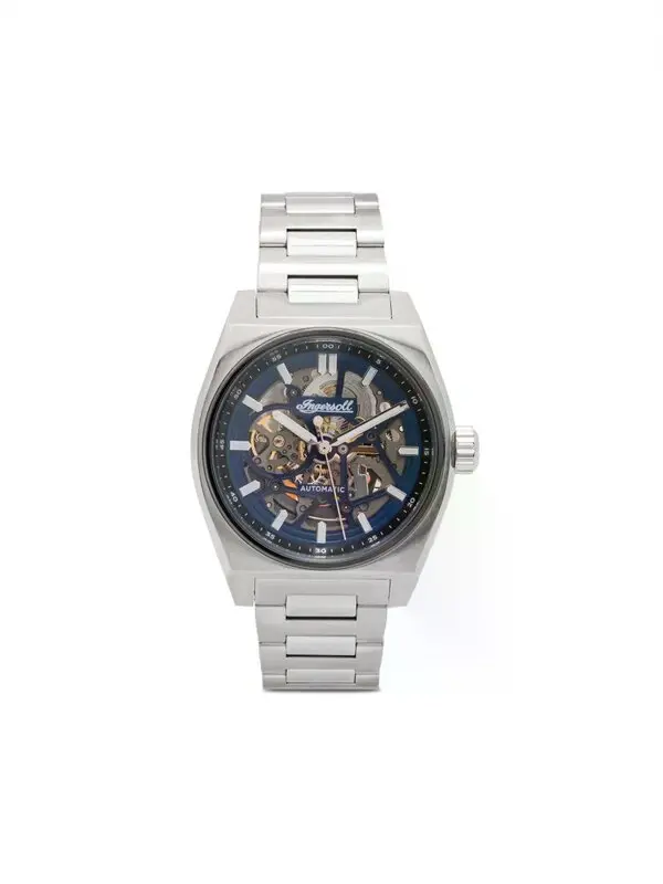 INGERSOLL WATCHES Automatic Stainless Steel Bracelet Watch - Blue