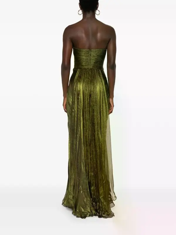 IRIS SERBAN Leila Maxi Dress - Green