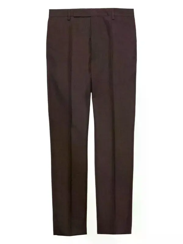 Prada Wool And Silk Trousers