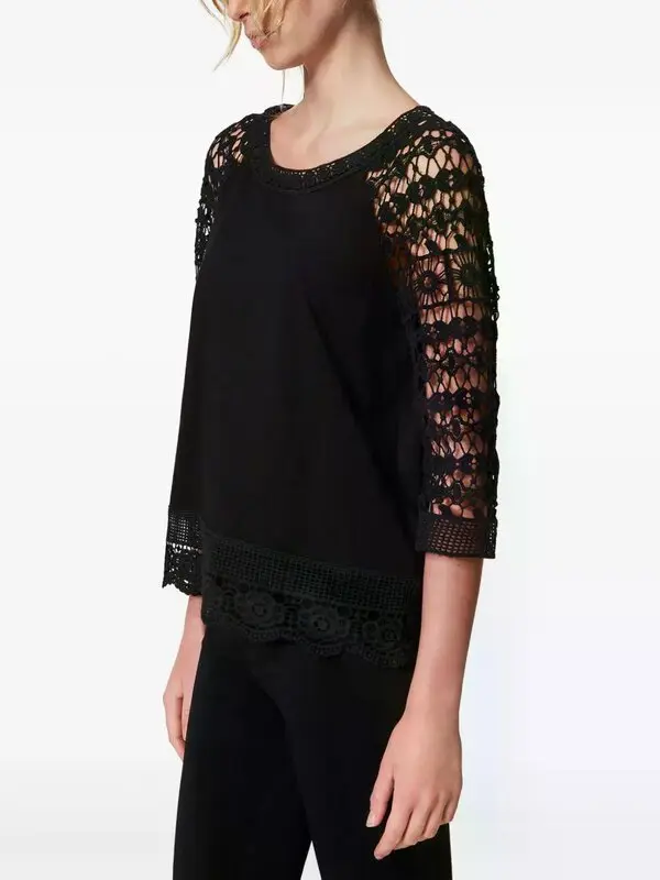 TWINSET Macramé-detail Blouse