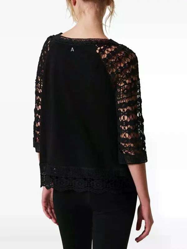 TWINSET Macramé-detail Blouse