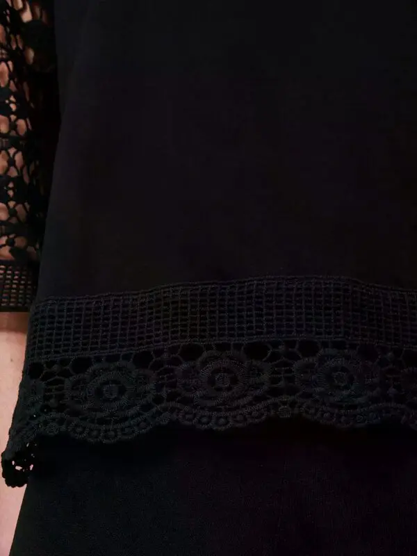 TWINSET Macramé-detail Blouse
