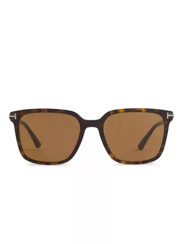 TOM FORD Guilliana Tortoiseshell Sunglasses - Brown
