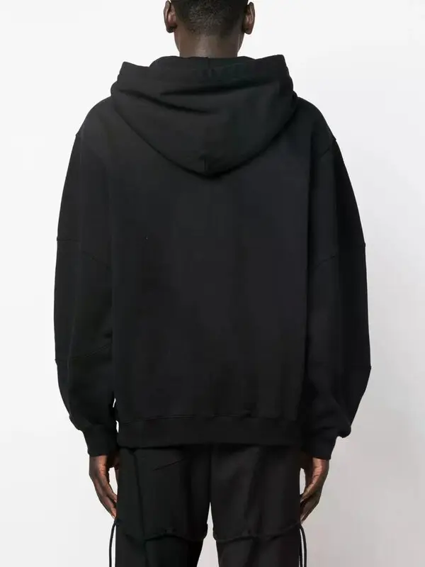 OAMC Logo-patch Cotton Hoodie