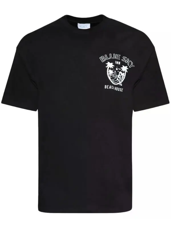 BLUE SKY INN Beach House T-shirt - Black