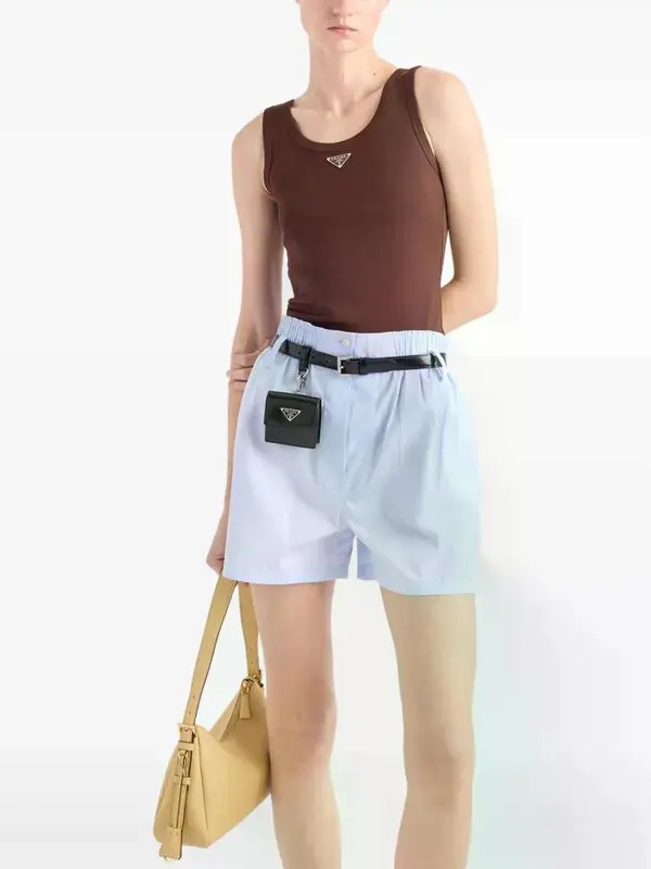 Prada Jersey Top - Brown