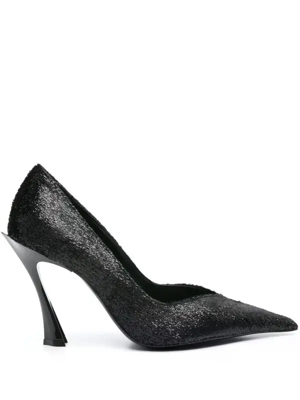MUGLER 105mm Lurex Pumps