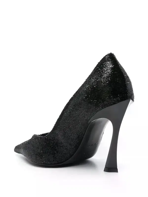 MUGLER 105mm Lurex Pumps