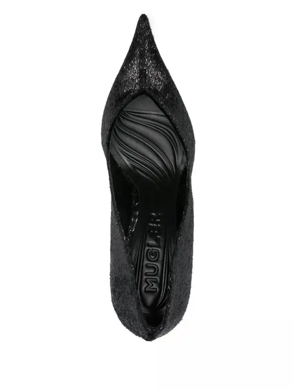 MUGLER 105mm Lurex Pumps